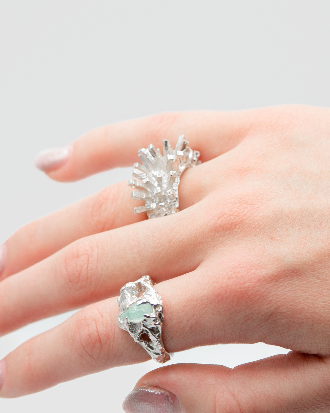 Handcrafted one-off jewelry in silver & gold | carle_mil | Buy here